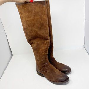 Born | Shoes | Born Black Leather Tall Riding Boots Buckles Nwob | Poshmark